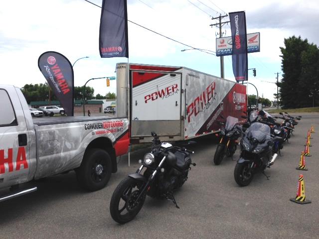 Getting a feel for new Yamaha motorcycles at demo days in Cranbrook ...